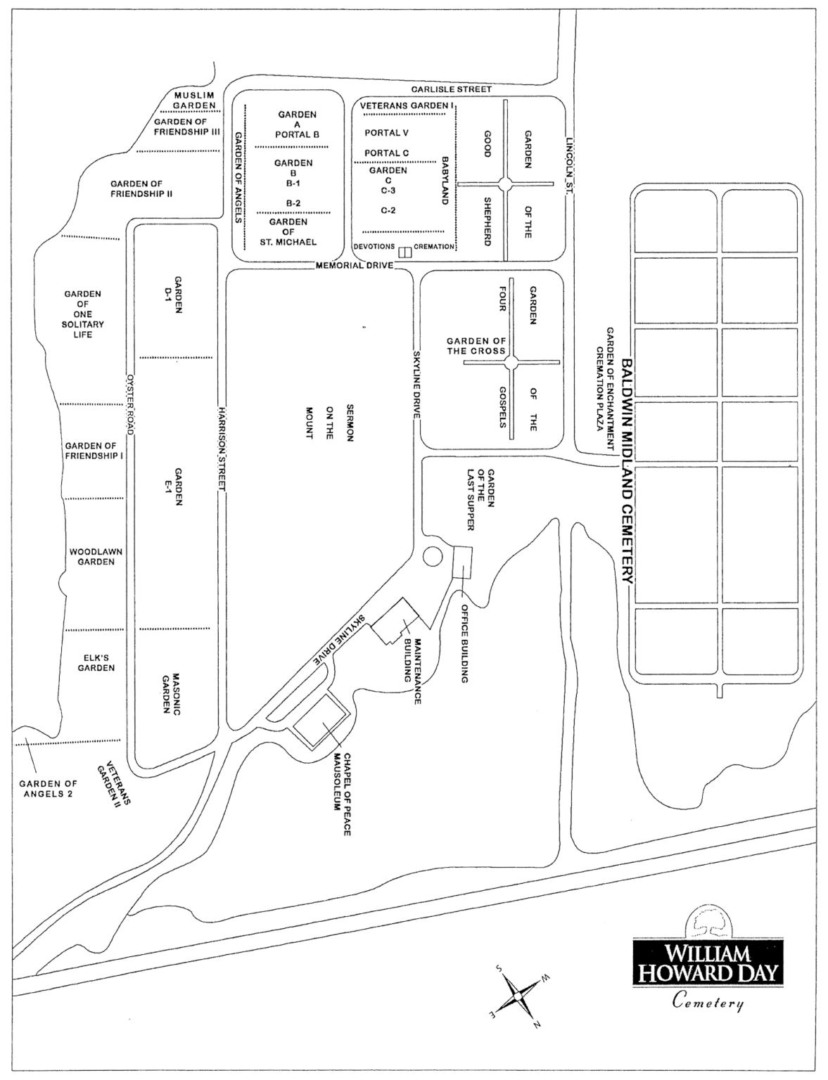Map and Virtual Visit – William Howard Day